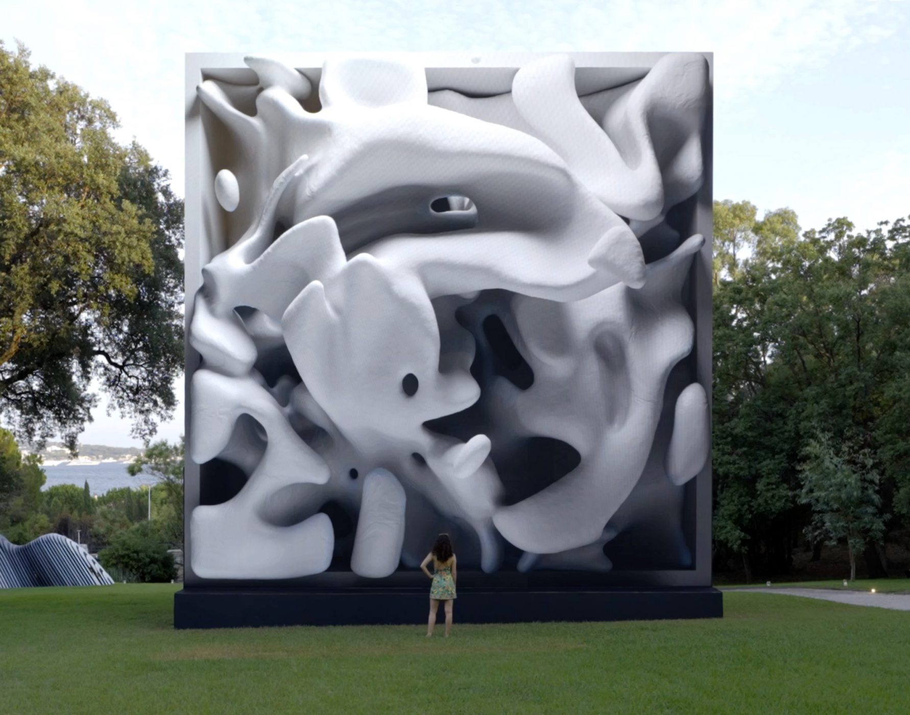 Sense of Healing : AI Data Sculpture - Refik Anadol